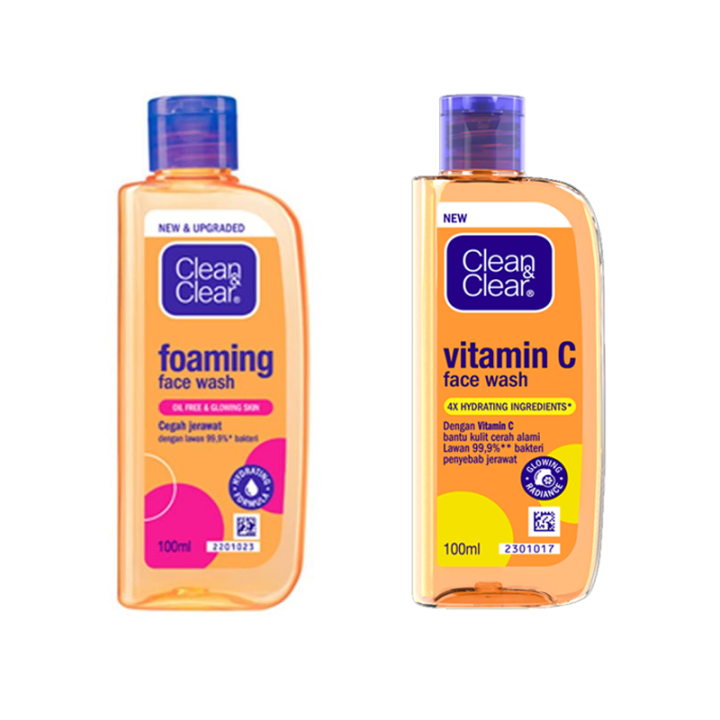 CLEAN AND CLEAR FOAMING FACE WASH 100 ML | Lazada Indonesia