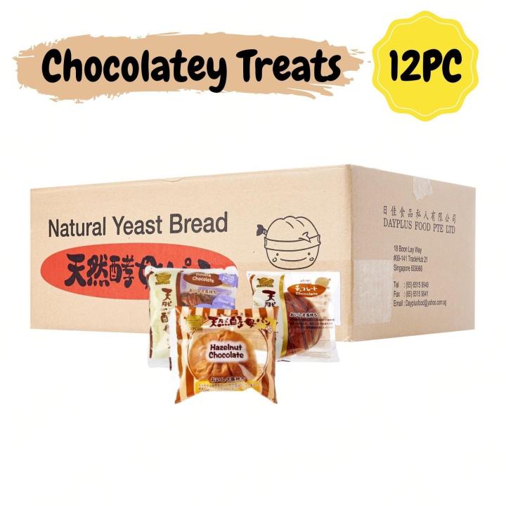 Dayplus Bread Assorted Flavors - Chocolatey Treats 12pc | Lazada Singapore