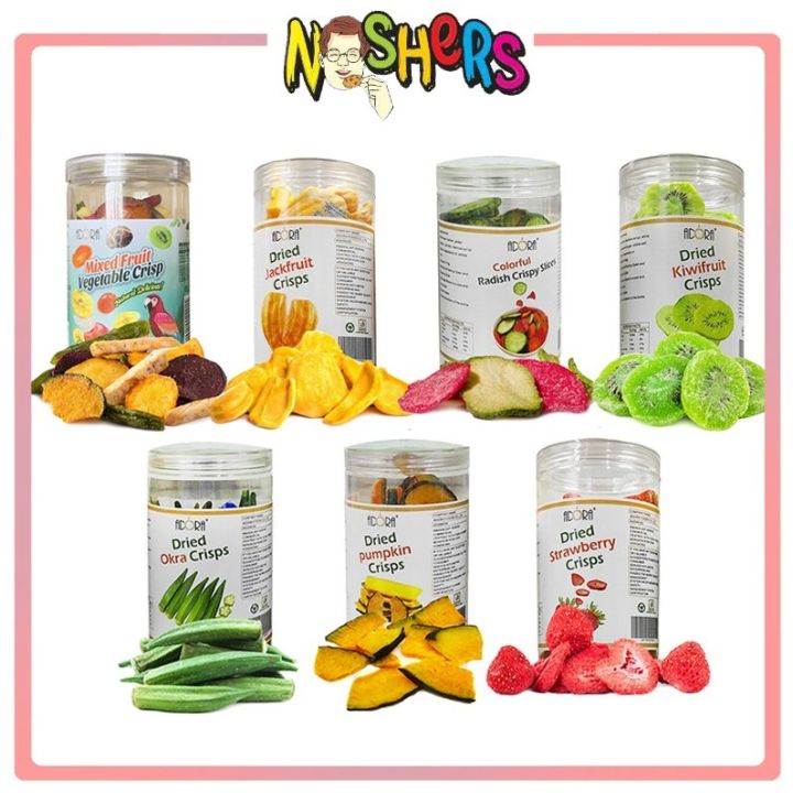 Noshers Adora Mixed Fruit Chips Vegetable Crisp 128grams Can Ready to ...