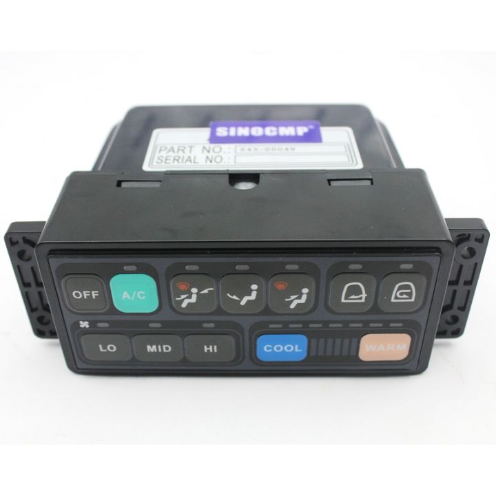 Solar 340LC-7 Aircon Control Panel 543-00049 for Doosan excavator, 6 ...