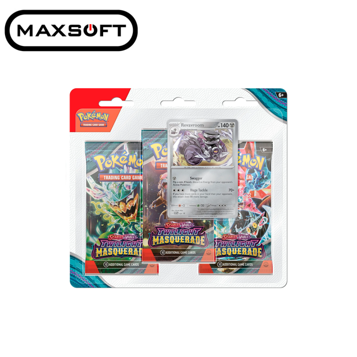 [PRE-ORDER] Pokémon TCG: Scarlet & Violet—Twilight Masquerade Blister ...