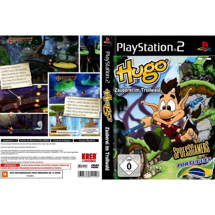 แผ่นเกมส์ PS2 Hugo Magic in the Trollwoods คุณภาพ ส่งไว | Lazada.co.th
