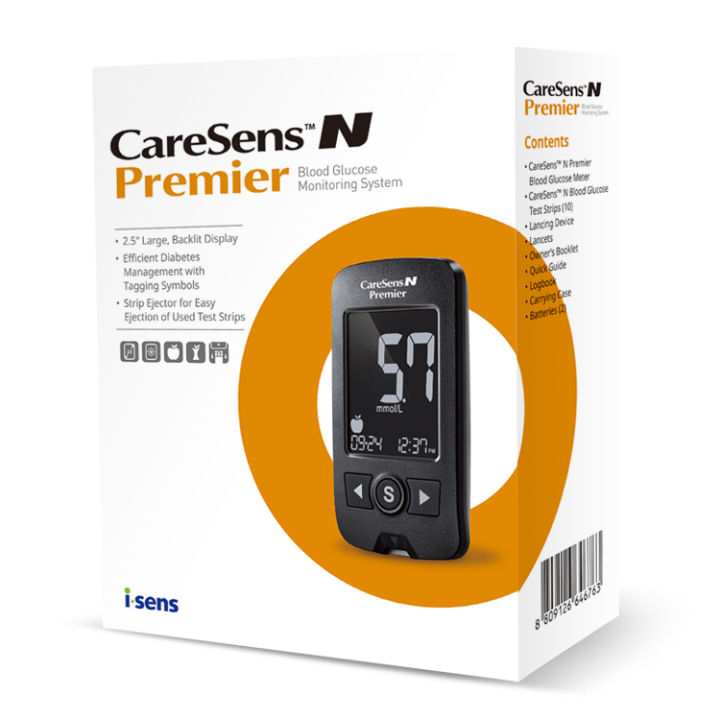 CARESENS N PREMIER GLUCOSE METER | Lazada