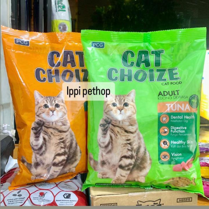 Cat choize adult cat choice dewasa catchoize tuna catchoize salmon ...