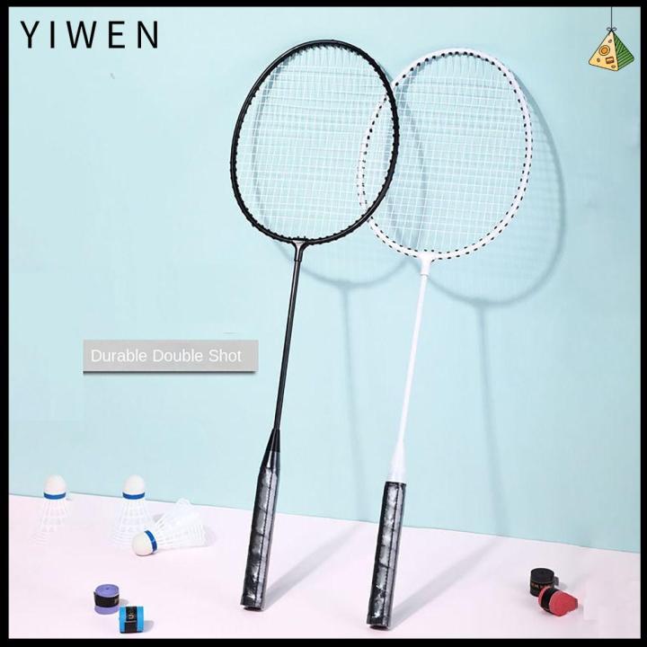YIWEN with 3 s Badminton Rackets Carrying Bag Soft Handle Badminton Set ...
