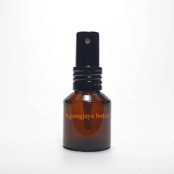 Botol Kaca GD 15 Ml Amber Tutup Spray Alu Spiral / Botol Kaca / Botol ...