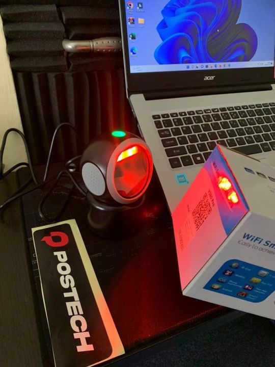 BARCODE SCANNER OMNI POSTECH OS930 - OS 930 2D QR CODE EFAKTUR USB ...