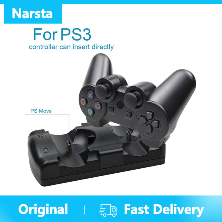 Narsta For PS3 For MOVE Controller Charger USB Cable Powered Charging ...