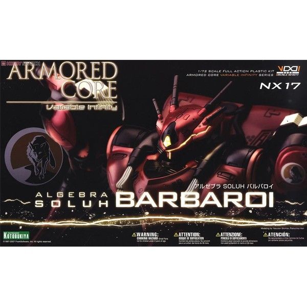 Kotobukiya Armored Core Algebra Soluh Barbaroi 4934054056941 (Plastic ...