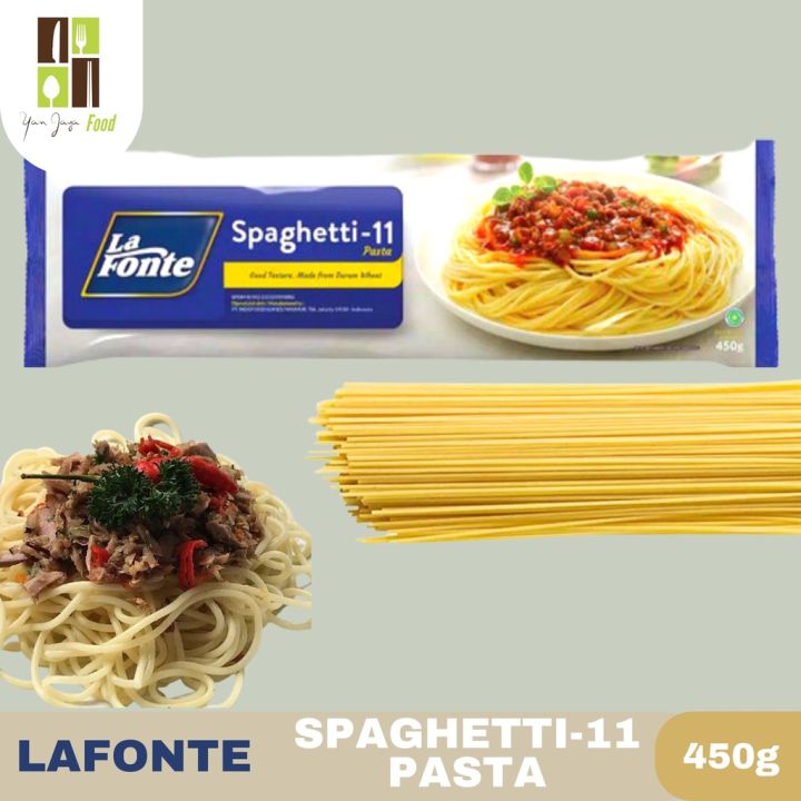 LAFONTE Spaghetti-11 Pasta 450g | Lazada Indonesia