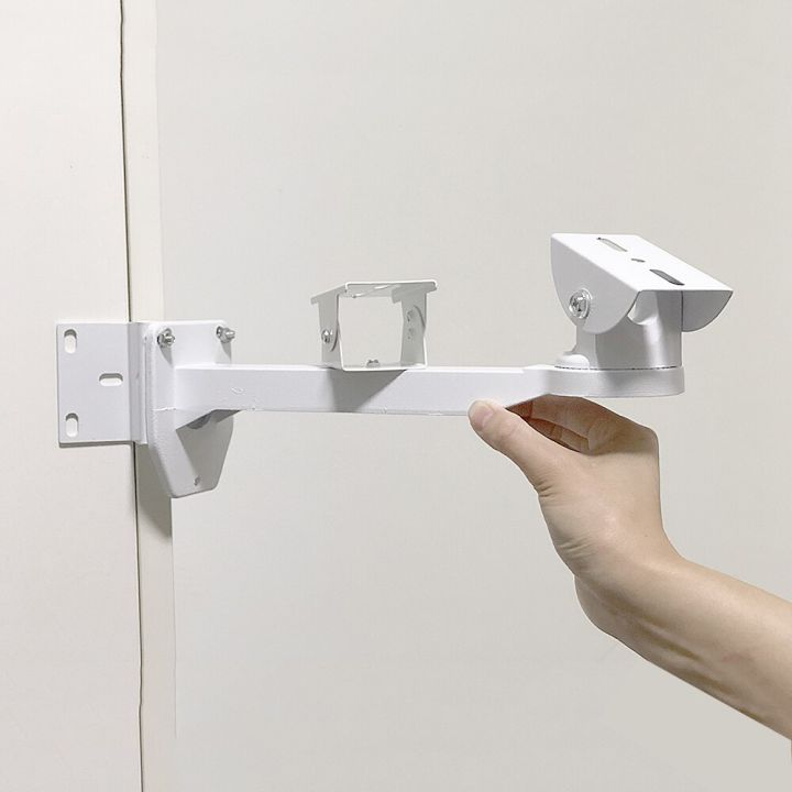 Outdoor External Wall Corner Mount 350Mm Long Arm Bracket For Dual Two ...
