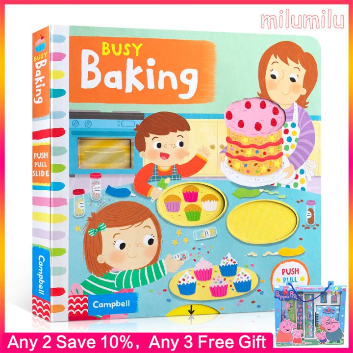 Busy Baking Board Book Early Childhood Education Books Original English Books | Lazada