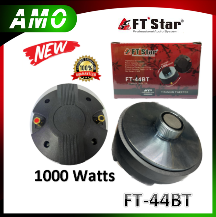NEW FT STAR 44BT TITANIUM TWEETER 1000 WATTS | Lazada PH