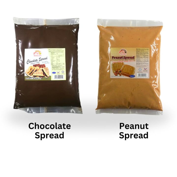 Chocolate Spread Paste / Peanut Spread Paste (Kacang Tanah) 1kg ...