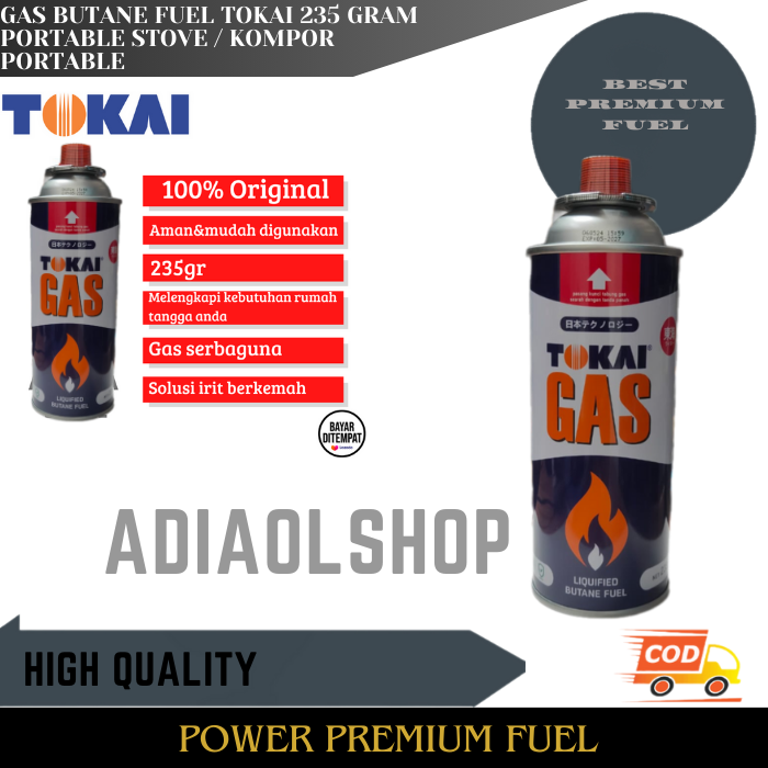 Tokai Original 100% Terlaris Gas Portable Kaleng Tabung Gas Portable ...