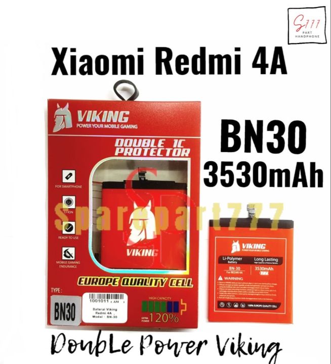 Baterai Viking BN30 / Xiaomi Redmi 4A / Batu Batre Batere Baterei ...