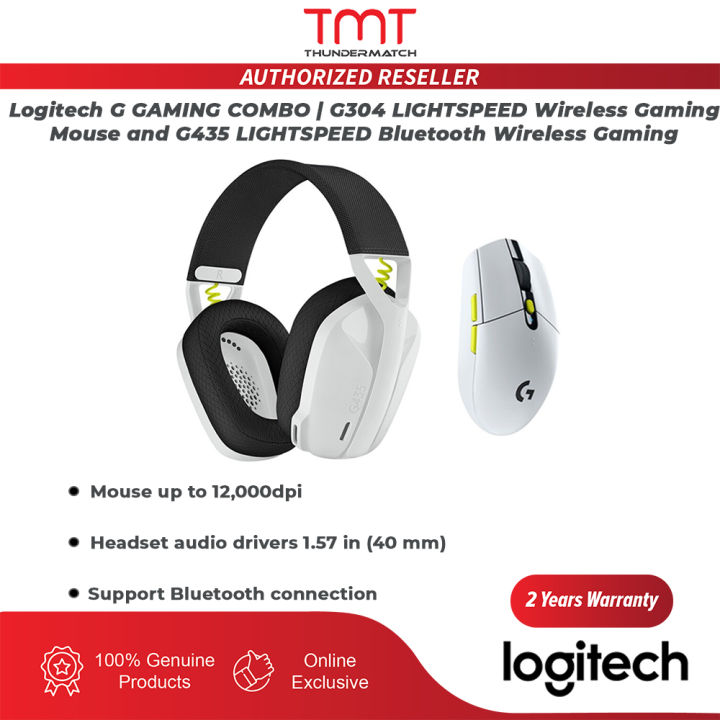 Logitech G GAMING COMBO | G304 LIGHTSPEED Wireless Gaming Mouse and ...