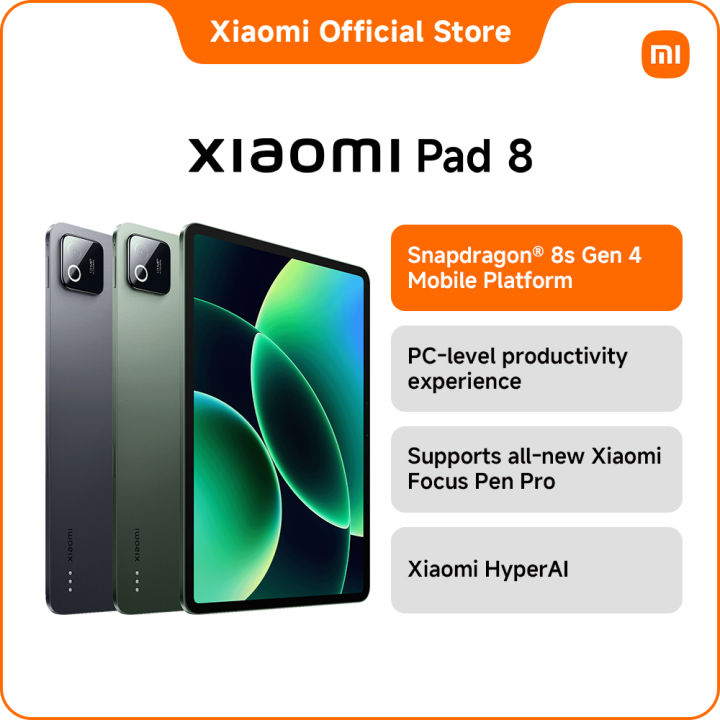 [NEW] Xiaomi Pad 8 Tablet | 8GB+256GB/8GB+128GB,Snapdragon 8s Gen 4 ...