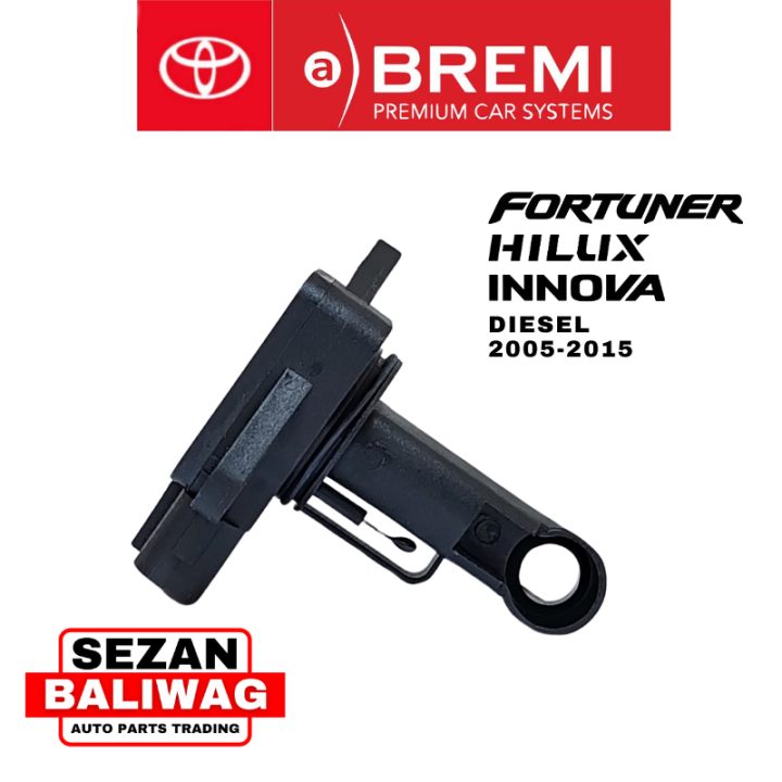 BREMI MASS AIRFLOW SENSOR TOYOTA FORTUNER HILUX INNOVA DIESEL 2005-2015 ...