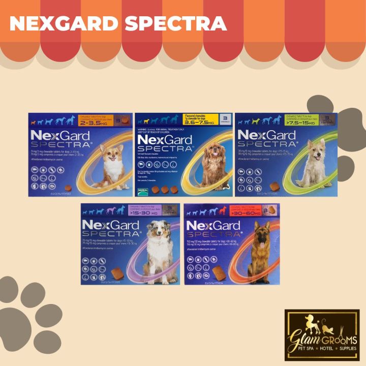 Nexgard Spectra Chewable Tablet | Lazada PH