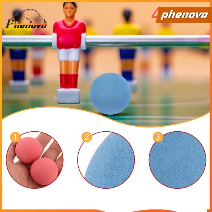 Phenovo 4x Foosball Balls Mini Table Footballs for Tabletop Game for ...