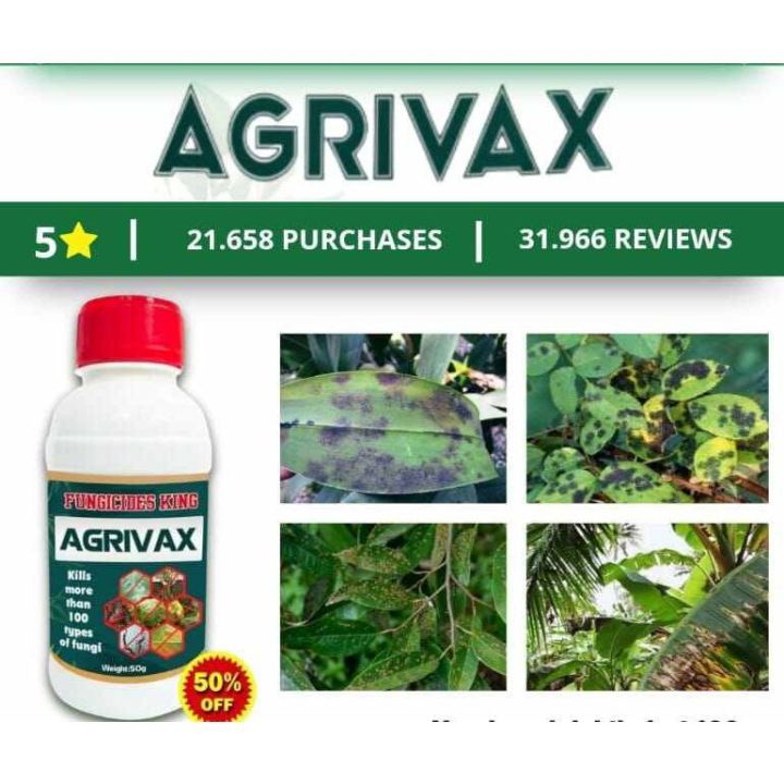 Fungisida Agrivax Pembasmi Jamur Dan Hama Tanaman - 1000ml DZ | Lazada ...