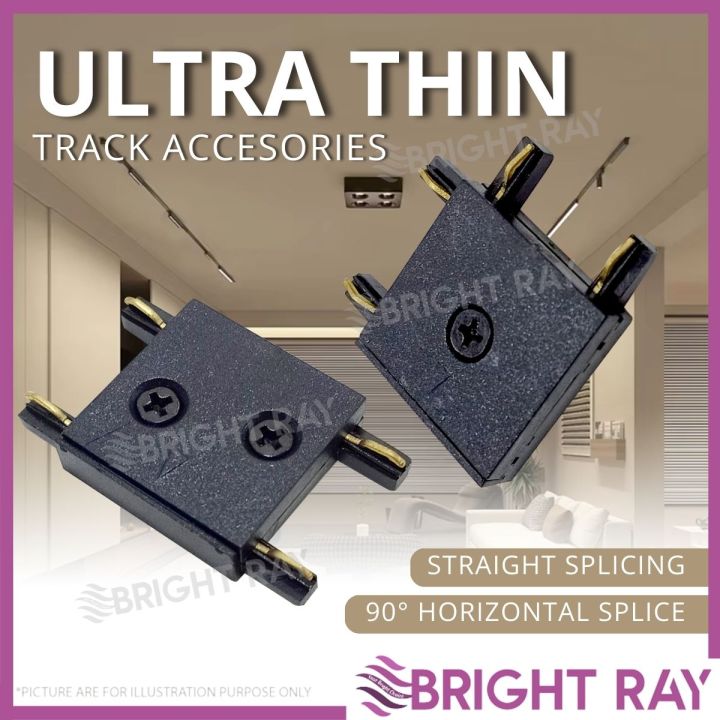 ULTRA THIN Magnetic Track Joint Straight Joint Elbow Joint Track Light ...