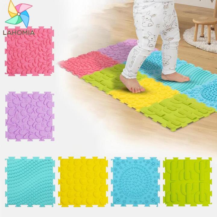 lahomia Sensory Floor Mat Autistic Children Puzzle Carpet Massage ...