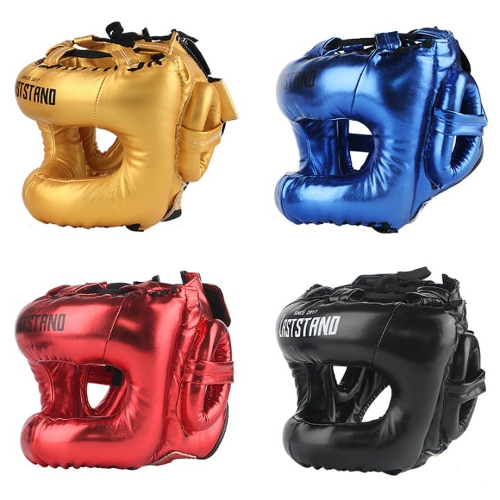 Professional Men Women Kick Boxing Sanda MMA Helmet Full Protection To ...