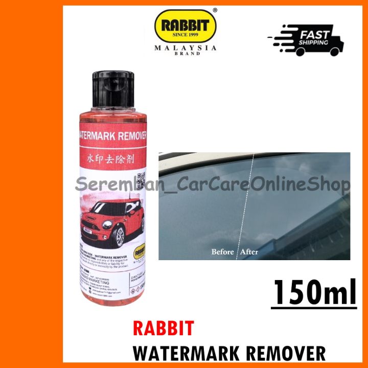 RABBIT WATERMARK REMOVER - 150ml+- water mark remover / hilangkan ...