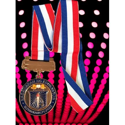 DEPED MEDALS KAGAWARAN 6CMS GOLD SILVER BRONZE AVAILABLE | Lazada PH