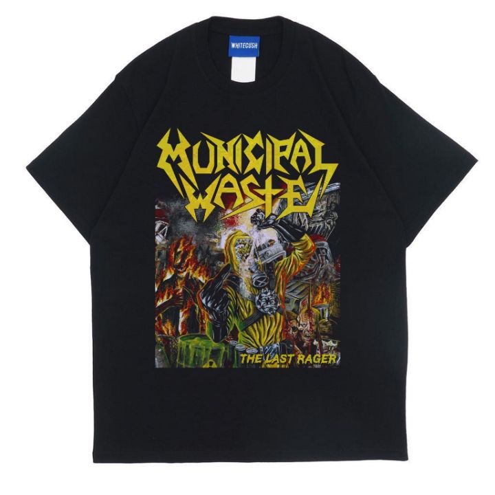 KAOS BAJU TSHIRT BAND MUNICIPAL WASTE - THE LAST RAGER MERCHANDISE BY ...