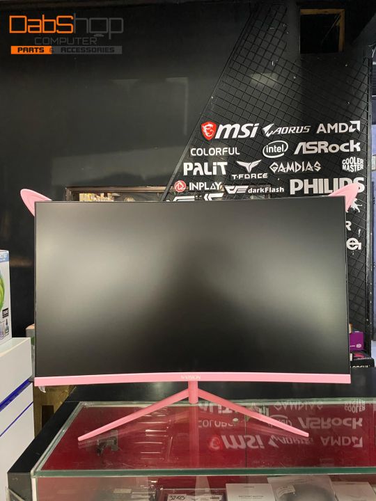 NVISION IN27FGP CURVED 165HZ 27" GAMING MONITOR | PINK | Lazada PH