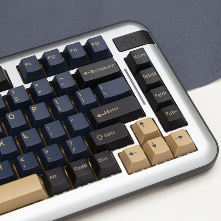 Blue Samurai keycap Cherry Profile doubleshot keycaps fit 64 68 75 78 ...