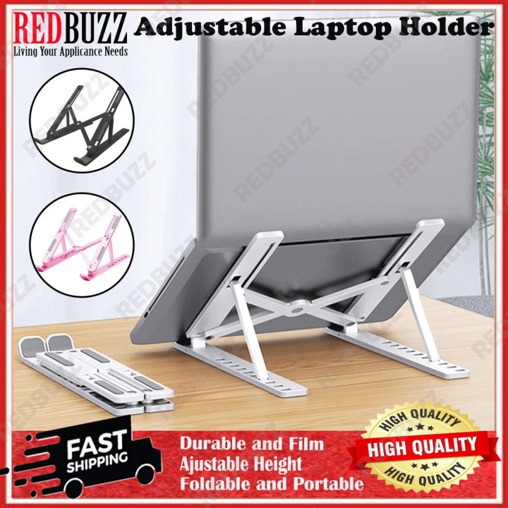 REDBUZZ Laptop Stand Support Heat Dissipate Ergonomic Foldable Multi ...