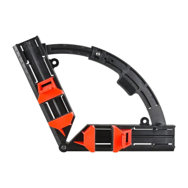 Hình Ảnh Khung Mộc Kẹp Inch & Metric Dual-Quy Mô góc nhựa Gỗ Kẹp dụng ...