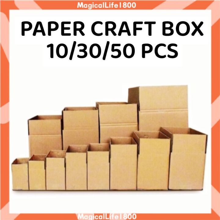 A2 (L) carton Craft Paper Box Packing kotak keras | Lazada