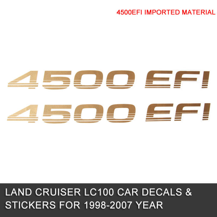 fit for Old Rand cooluzer body Decals Sticker Lu Xun 4500 land cruiser ...