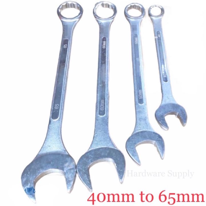 40 65mm Combination Spanner Wrench Common Ring Spanner 40mm 41mm 42mm 44mm 46mm 48mm 50mm 55mm 60mm 65mm Lazada Lazada