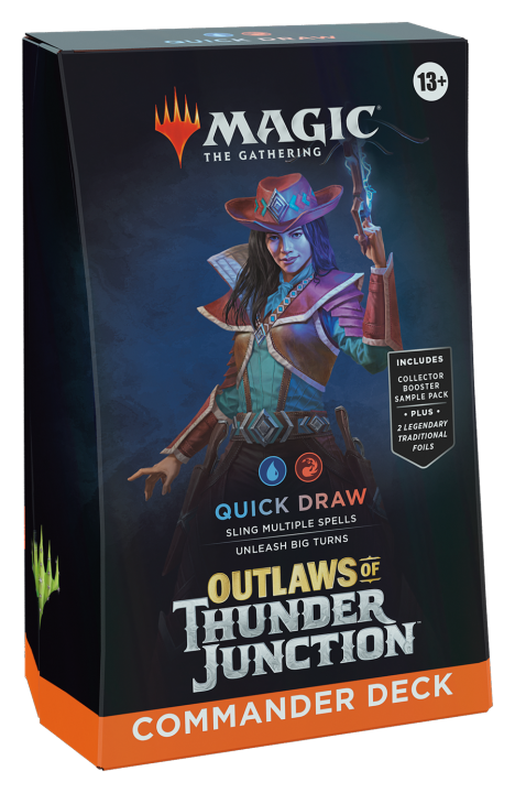 Magic: The Gathering Outlaws of Thunder Junction Commander Decks: Quick ...