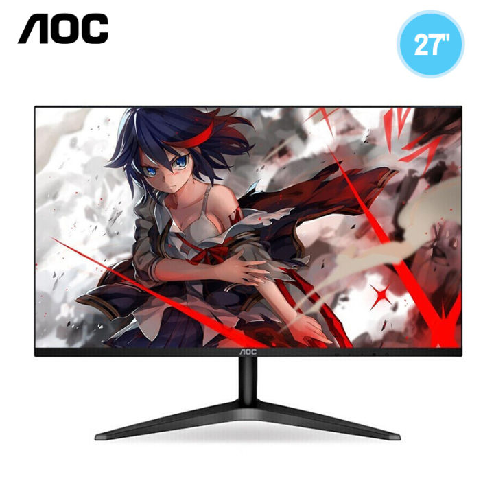 Aoc 27b1h Monitor 27 Inch Ips Ultra Thin Hd Office Design Desktop