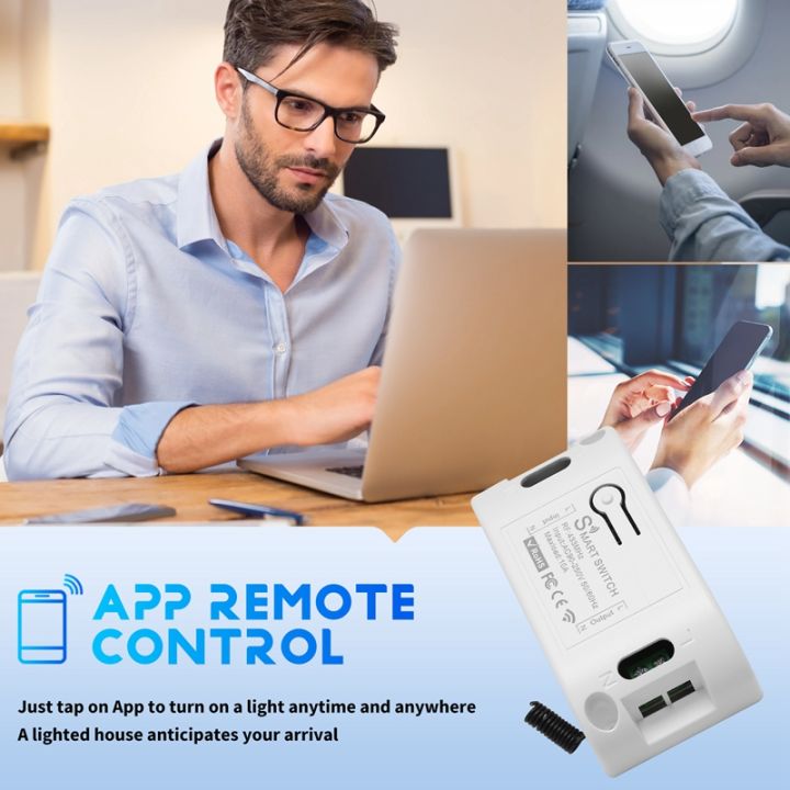 Wireless Smart Light Switch 433MHz Lighting Control Intelligent Switch ...