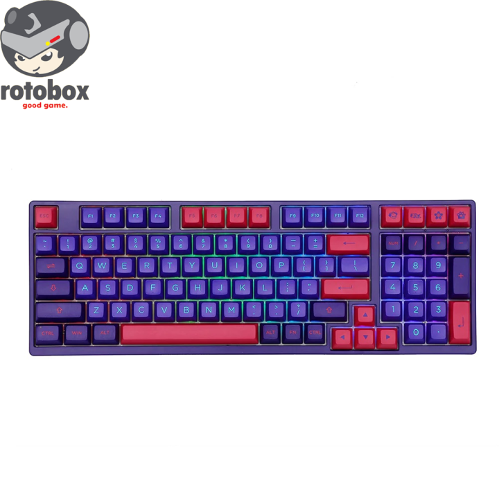 Akko 3098B Neon Multi-Mode Keyboard | Lazada PH
