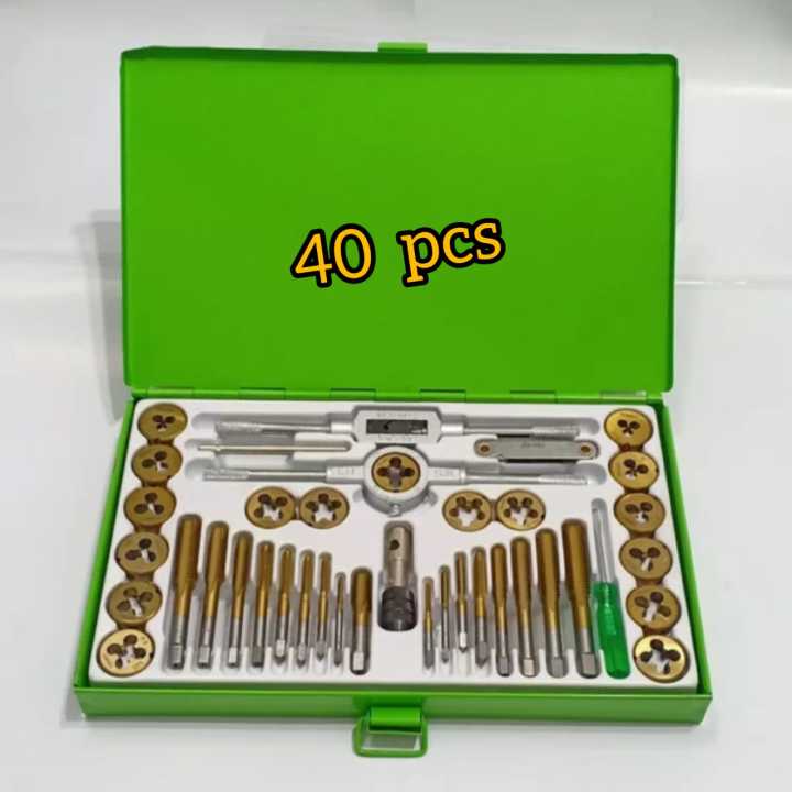 Tekiro Tap And Dies Set 40 Pcs Hand Tap Die 40Pcs Alat Senai dan Ulir ...