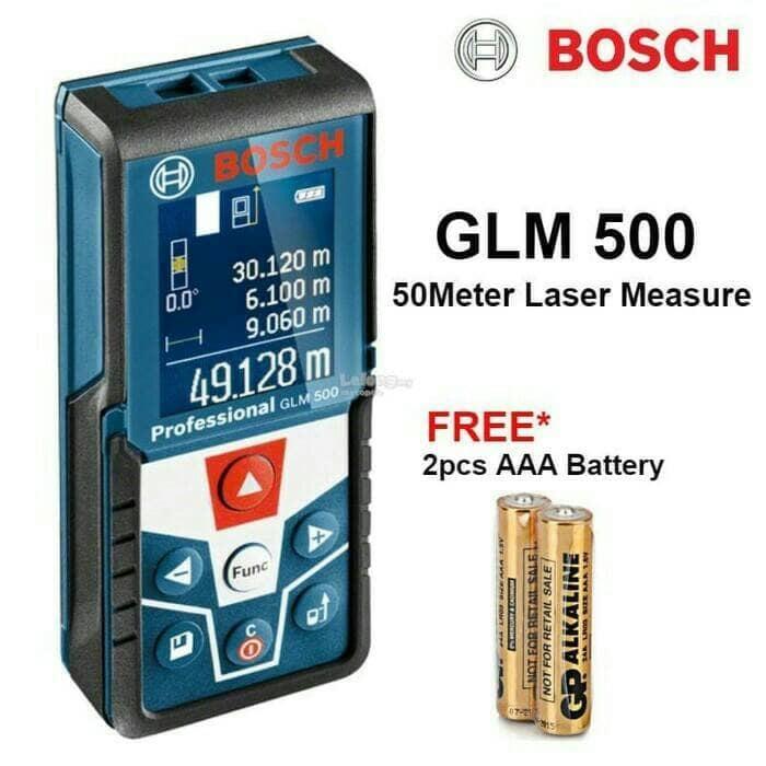 METERAN LASER GLM 500 BOSCH / GLM 50 BOSCH ALAT UKUR DIGITAL LASER ...