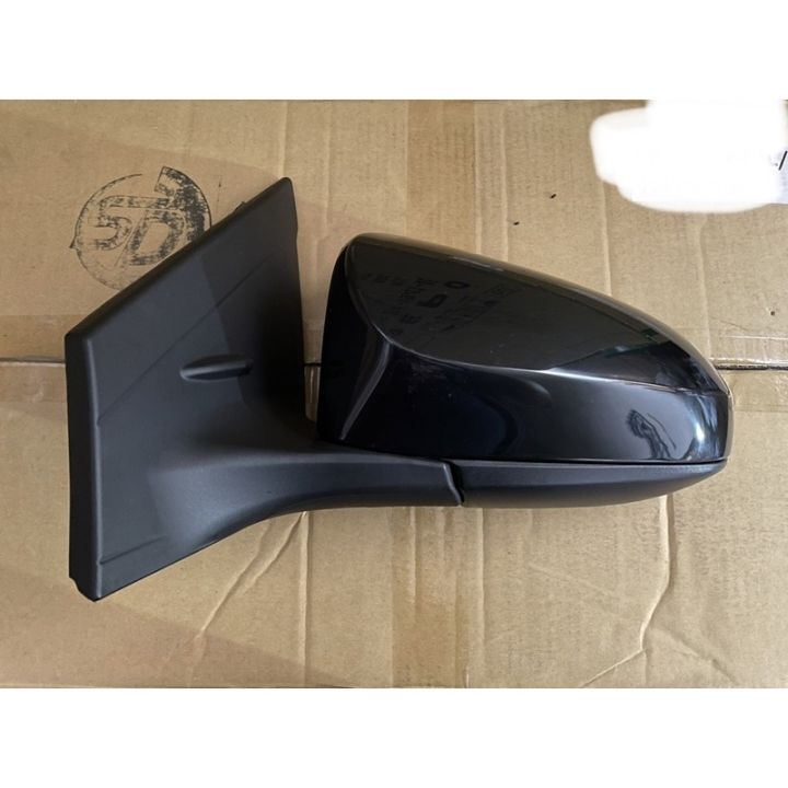 Toyota Vios 2018-2023 (Gen 4) Side Mirror (Manual Adjusted Lens) Black ...