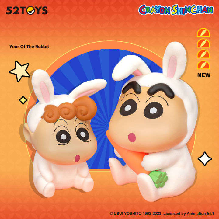 52TOYS CRAYON SHIN-CHAN BABIES OF YEAR OF THE RABBIT-Shinchan/ Nenechan ...