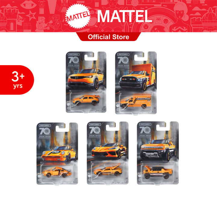 Matchbox 70th Anniversary Sold As set 5 Cars แม็ตช์บ๊อกซ์ รถรุ่นฉลอง ...