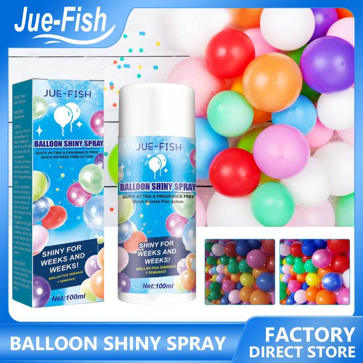 ลูกโป่ง JUE-FISH สเปรย์เงาวาวป้องกันการซีดจางขัดผิวเพื่อเพิ่มบรรยากาศใน ...