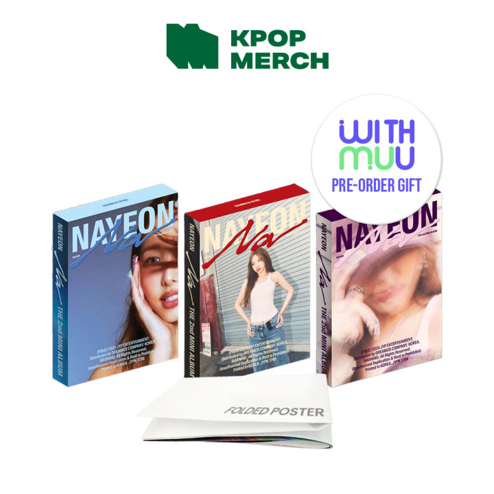[ +Withmuu Gift ] TWICE NAYEON - THE 2nd MINI ALBUM [ NA ] | Lazada